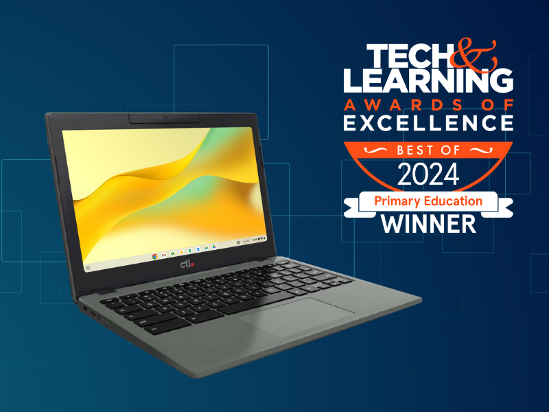 CTL Chromebook NL73 Series Wins Tech & Learning Best of 2024 Award