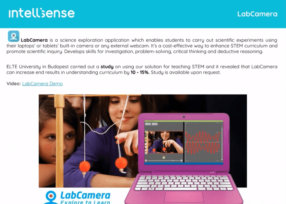 LabCamera and Experiment Fun with Your Education Chromebook