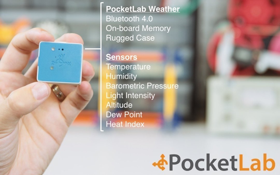 PocketLab Weather and Chromebooks for Education